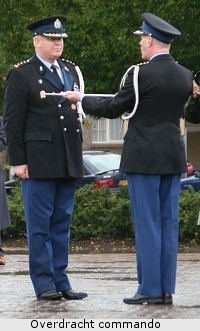 Marechausseenostalgie :: Nieuws - Commandowisseling LOKKMar