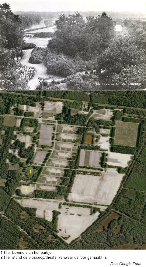 Marechausseenostalgie :: Fotoalbum - Foto: Parkje op de kazerne